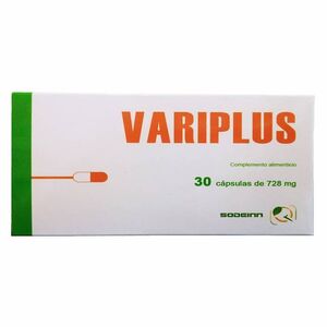 Variplus 30 Cápsulas | ParaFarma Farmacia Online Envíos en 24 horas