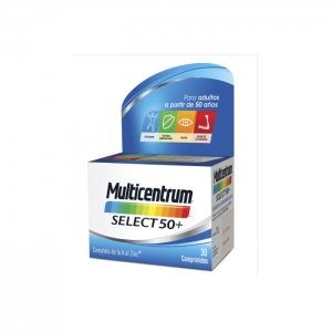 Multicentrum Select 50+ 30 Comprimidos | ParaFarma Farmacia Online Envíos en 24 horas
