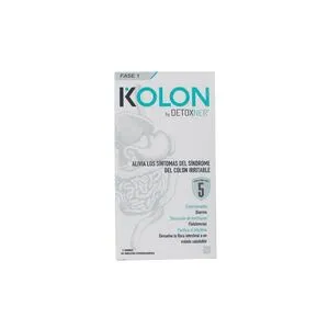 Detoxner Kolon Fase 1 Tratamiento 20 Tabletas Efervescentes y 5 Sobres ...