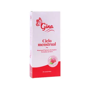 Gina 30 Comprimidos | ParaFarma Farmacia Online Envíos en 24 horas
