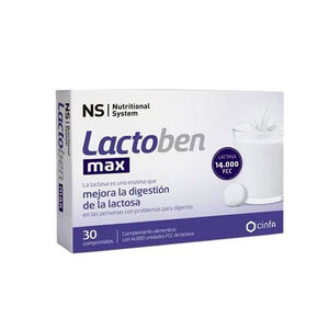NS Lactoben Max 30 Comprimidos | ParaFarma Farmacia Online Envíos en 24 ...