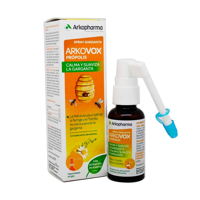 Arkopharma Arkovox Propolis Garganta Spray 30ml | ParaFarma Farmacia ...