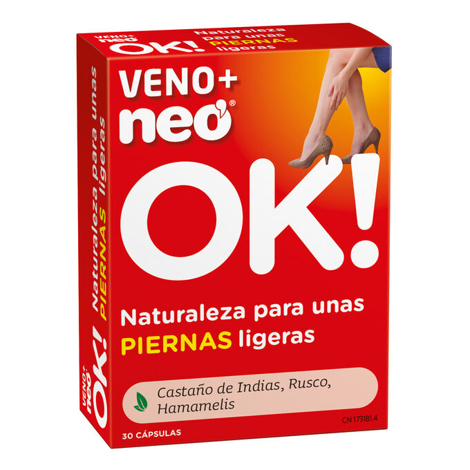 Neovital Neo Veno Plus 30 Cápsulas | ParaFarma Farmacia Online Envíos ...