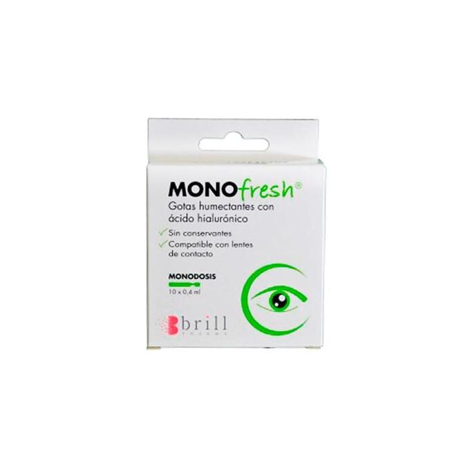 Brill Pharma Monofresh Gotas Humectantes 10 Monodosis | ParaFarma ...